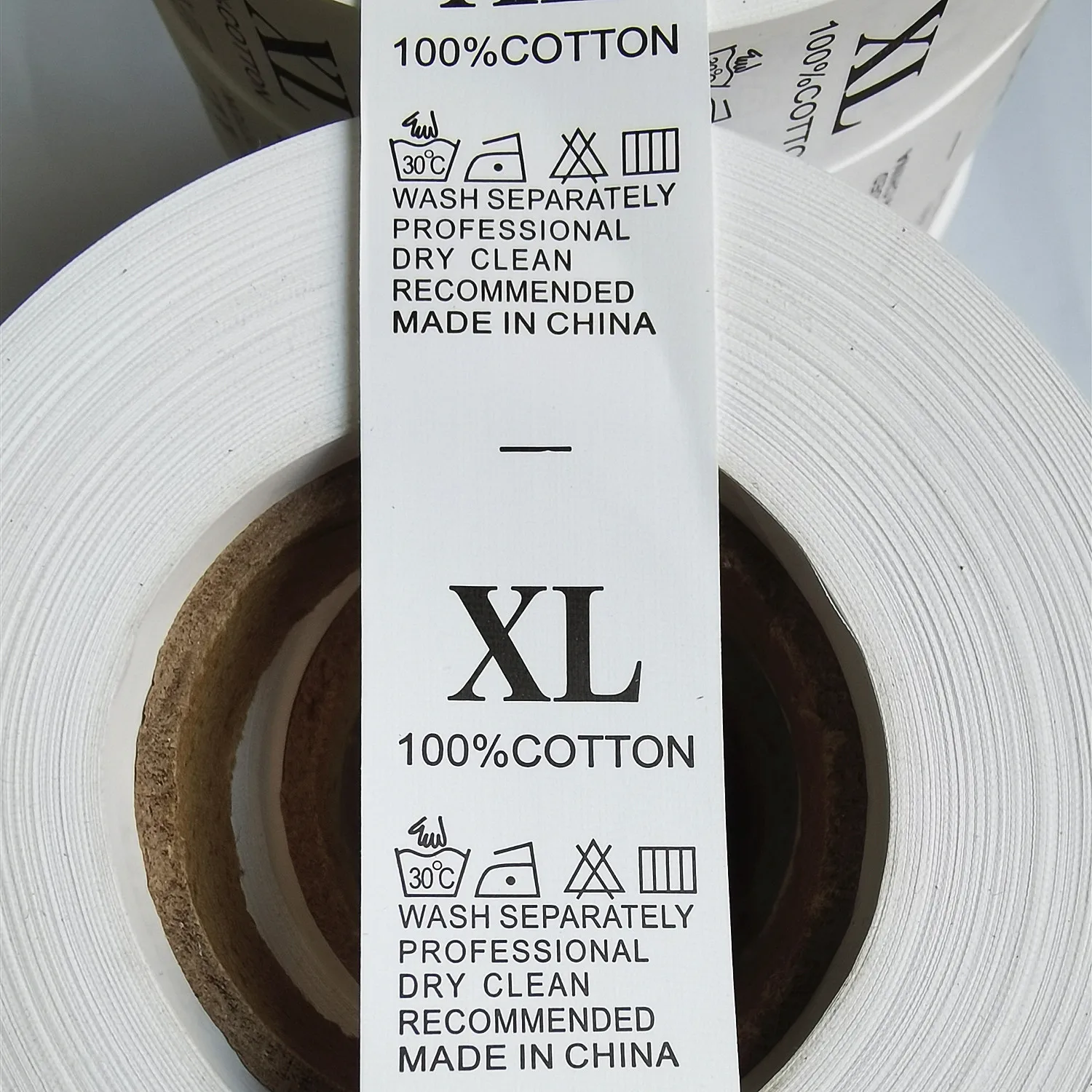 Custom Tearaway Label - Sustainable Garment Care Tags
