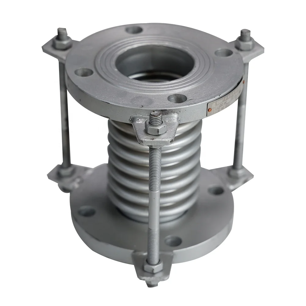 High temperature exhaust compensator corrugated compensator with flange ...