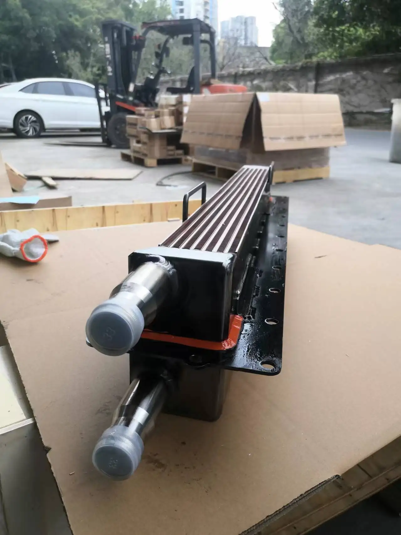 Original Diesel Engine K19 Kta19 Qsk19 Spare Parts 4910355 Aftercooler ...