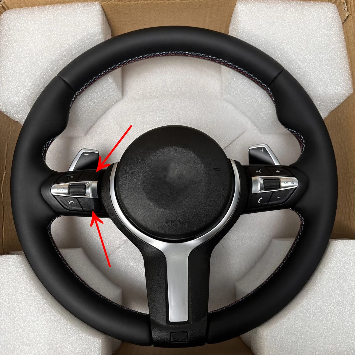 Wholesale BMW Steering Wheels - Carbon Heated Distro Leather