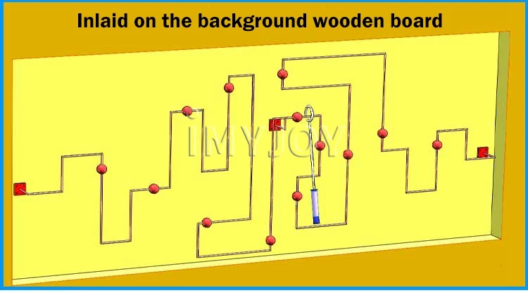 DIY Custom Giant Electric Dexterity Beat the Buzzer Game