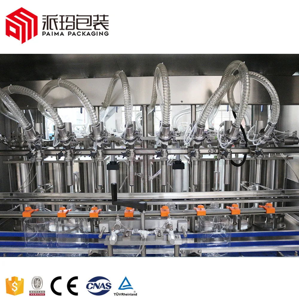 Fully Automatic Edible Cooking Oil Vegetable Olive Palm Oil Bottle ...