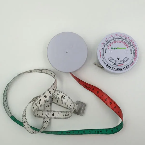Round BMI Measure Tape - Accurate Imperial Inch Reading