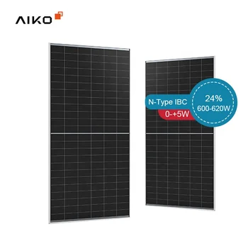Aiko Mono Solar Panel 600w 605w 610w 615w 620w Pv Module - Buy Paneles ...