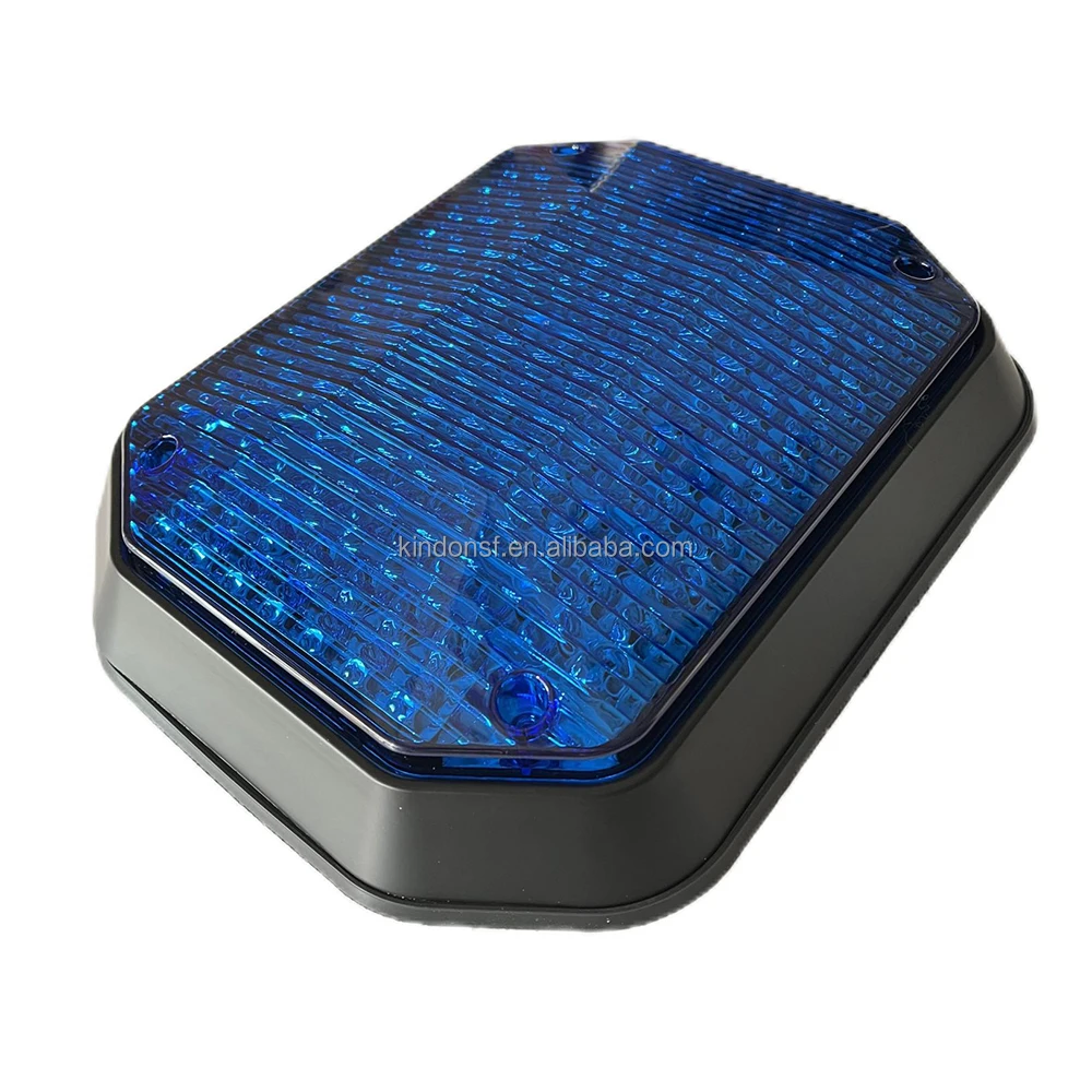 LED Ambulance Warning Light - 9x7 Inch, 15 Watt, Sync Function