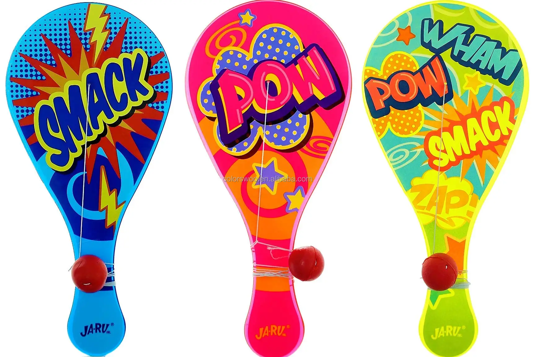 Vintage Retro Toys Paddle Ball Set - Fun for All Ages