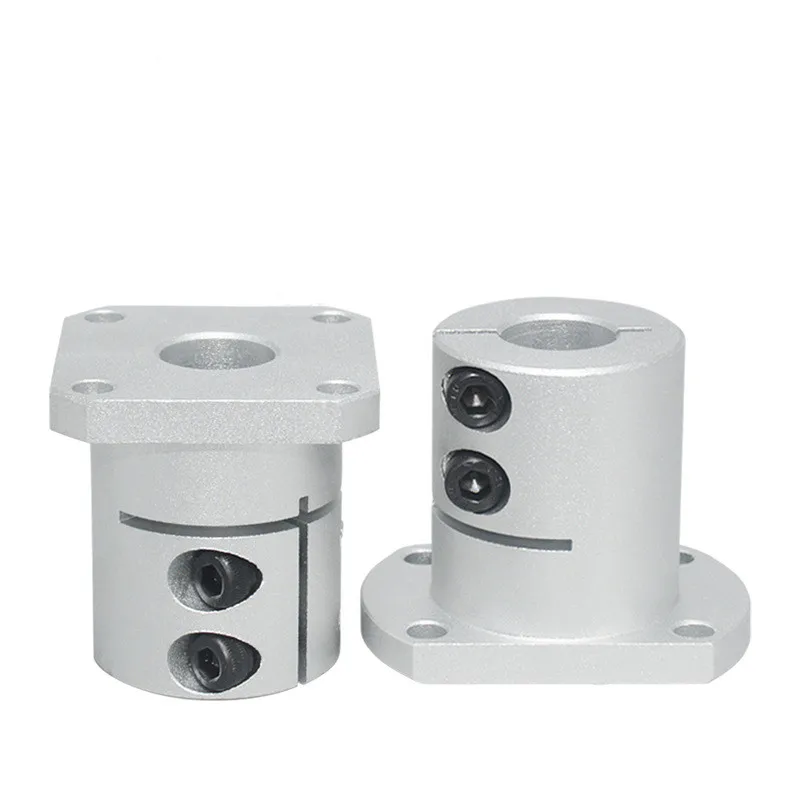 Clamp Type Double Trimming Flange Guide Shaft Support Bracket Optical ...