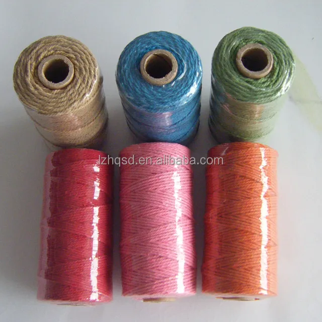 2mm Soft Twisted Cotton Rope 400g For Crochet - Buy Soft Cotton Rope ...