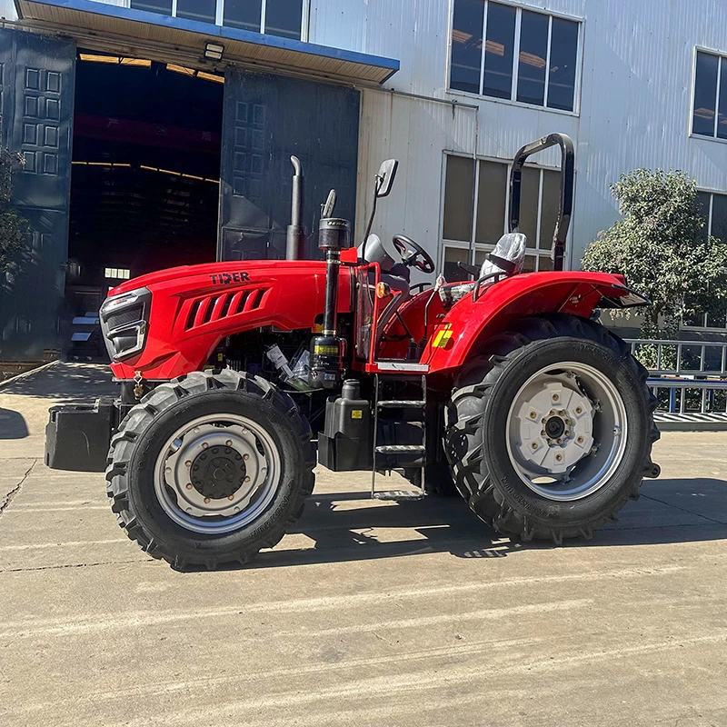 Tder Factory 2024 New Agricultural Tractor 60hp 100hp Farm Tractor With ...