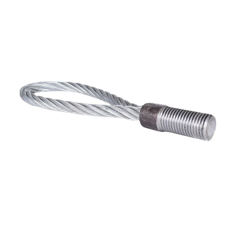 Stainless Steel Wire Rope Threaded Lifting Loop Slings Stainless Steel ...