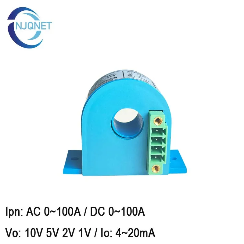 Closed Loop Hall Effect Current Sensor Qndb6 Input Dc 10a 20a 50a 100a 150a 200a Output Dc 1v 5v ...
