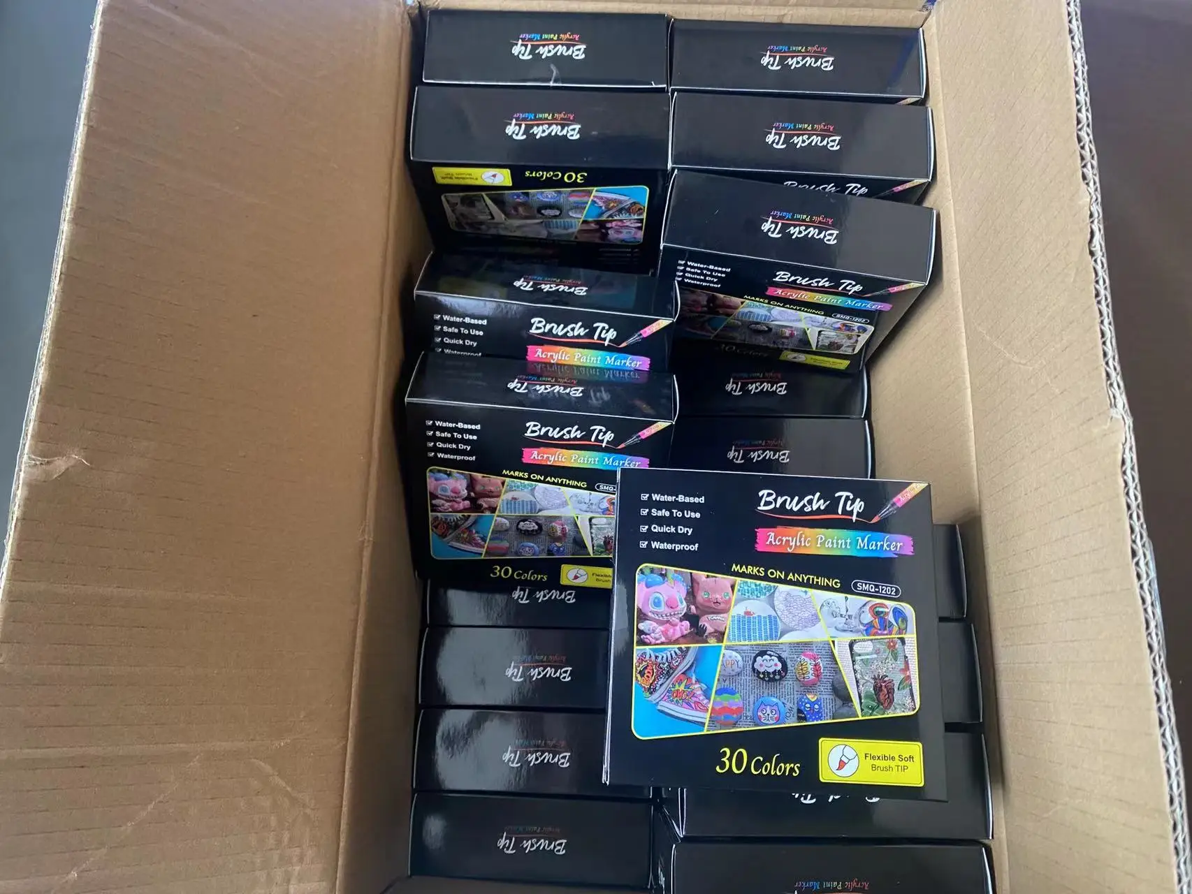 8 Colors 12 Colors Premium 6mm Tip Reversible Chisel Bullet Point Tip ...