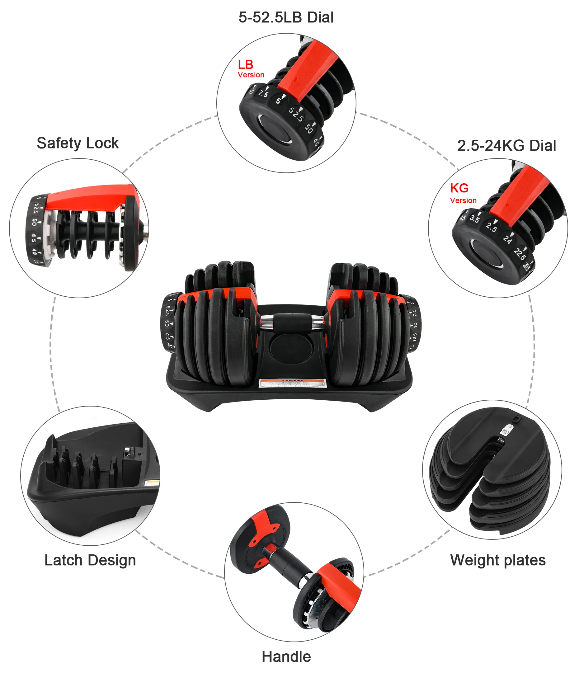 Adjustable Dumbbell Sets - Versatile and Durable Workout