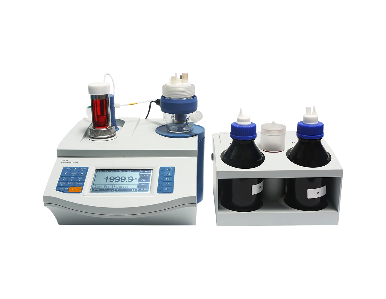 AELAB Automatic Volumetric Karl Fischer Titrator - Portable & Precise