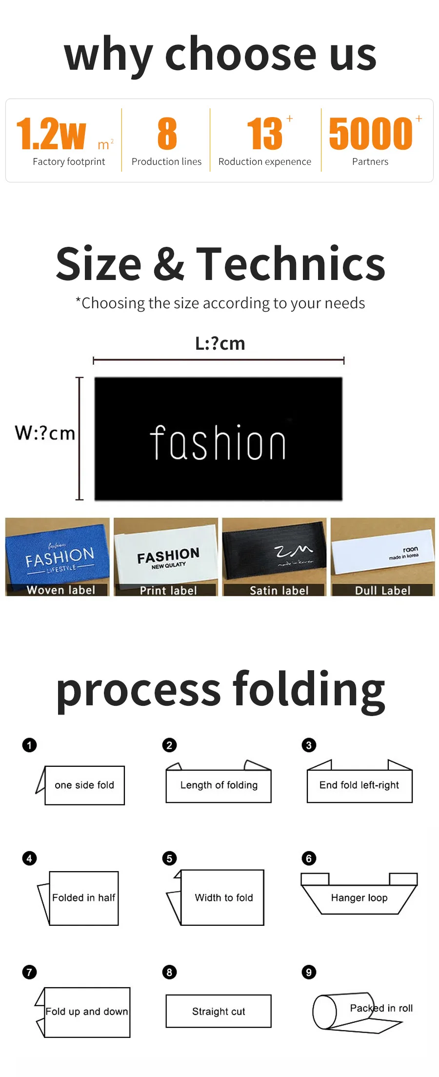 Custom Special Clothing Main Label Garment Damask Satin Fabric Woven ...