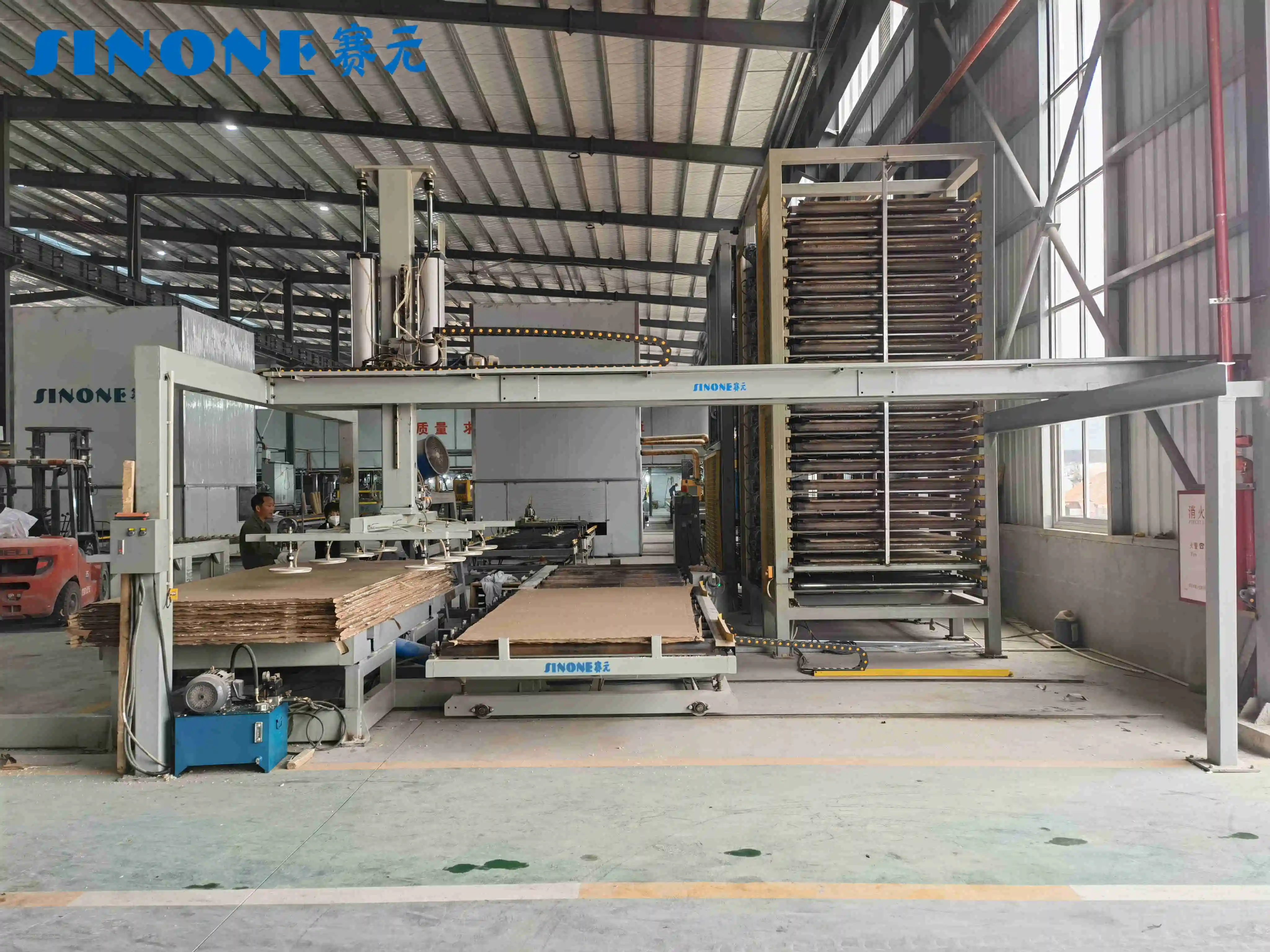 Sinone Quartz Slab Automatic Loading and Unloading Gantry Crane ...