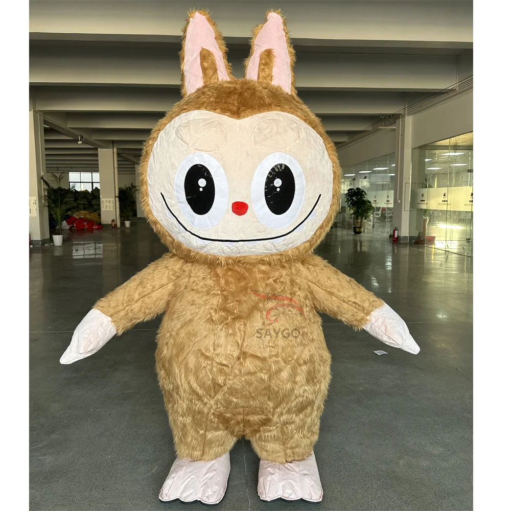 Pop Mart Inflatable Labubu Mascot Costume for Cosplay
