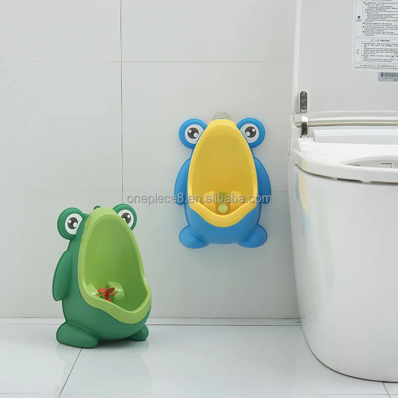 Cute Frog Baby Boy Potty Toilet Urinal Kids Travel Potty Training Frog ...