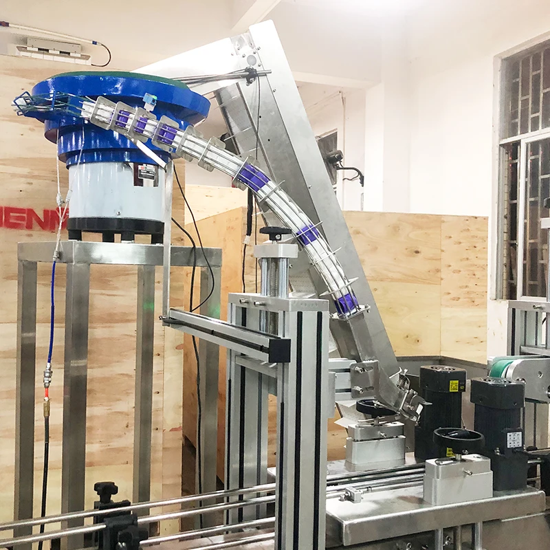 Cap Feeder Twist Off Vial Capping Sealing and Packing Assembly Machine ...