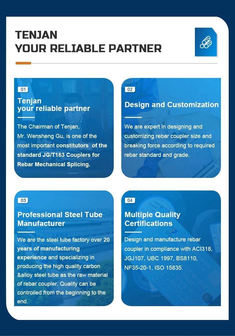 Mechanical Couplers For Reinforcement Bars Rebar Connectors - Buy Rebar ...