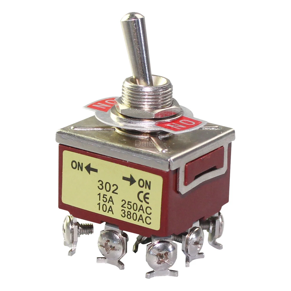 30A 12VDC 20A 125VAC 15A 250VAC ON-ON Toggle Switch - Heavy Duty