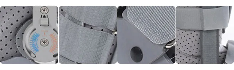 Adjustable Lower Ankle Joint Fixation Brace Orthosis Foot Ankle Support ...