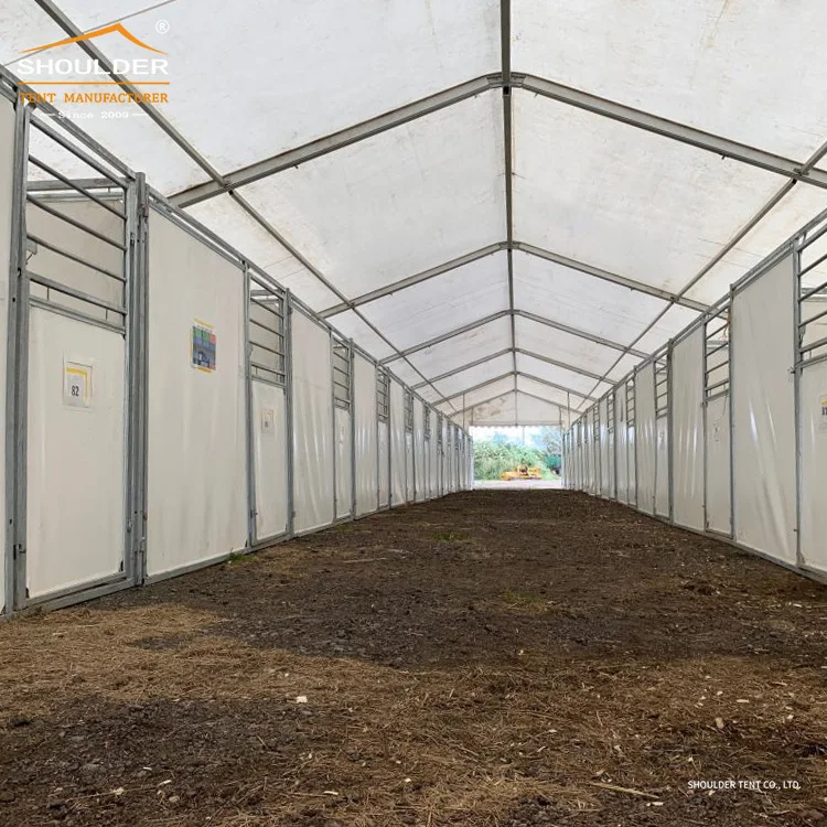 Alibaba.com: New Outdoor Horse Stable Marquee Tent, Farm Horse Barn Building for Equestrian Use ...
