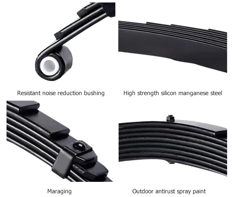 Oreno 2024 Mechanical Suspension Steel Leaf Spring Trailer Parts Made ...