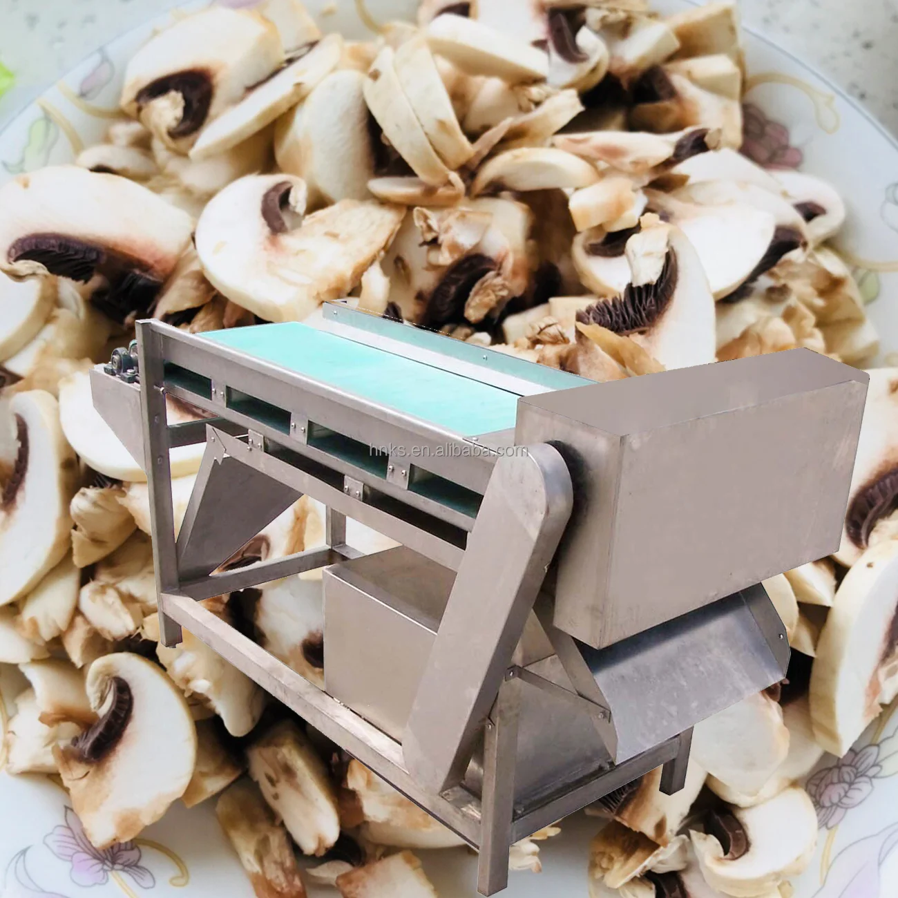 Mushroom Cutting Seaweed Mushroom Cutting Slicing Slicer Machine ...