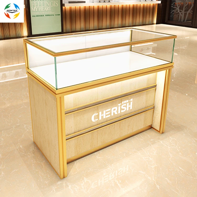 New Shop Design Shopping Mall Display Up And Down Door Gem Counter ...