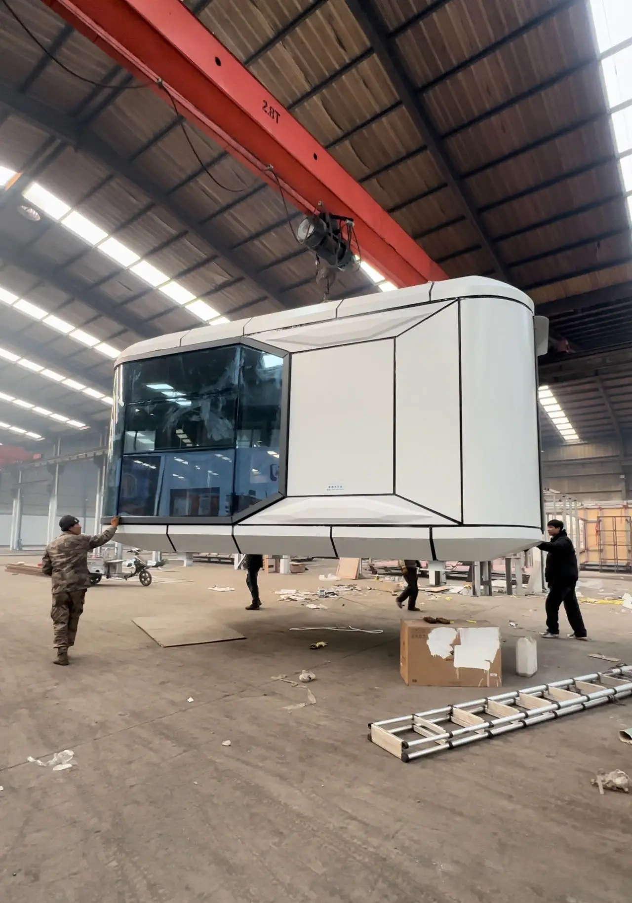 Mobile Space Capsule Container Hotel - Prefab Vessel House