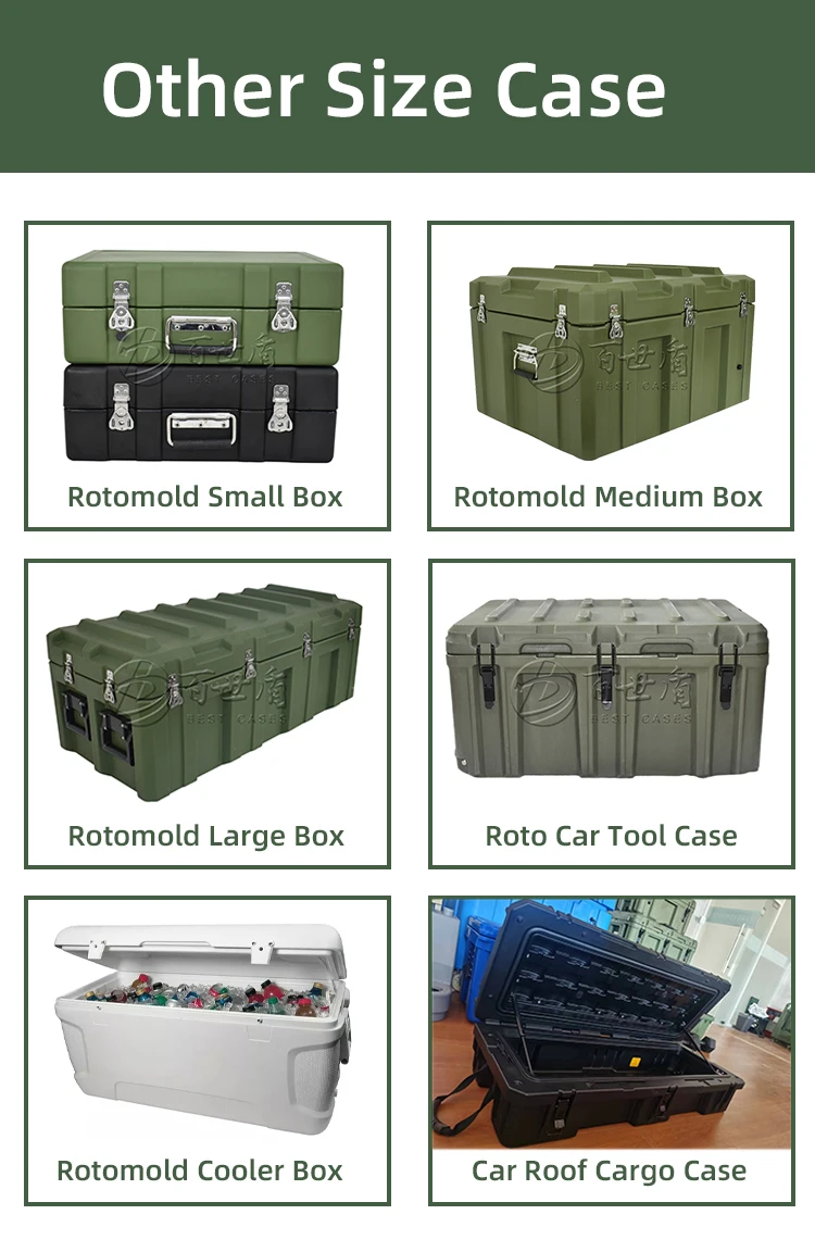 Durable Custom Plastic Tool Box - Cross Overland Professional Standard