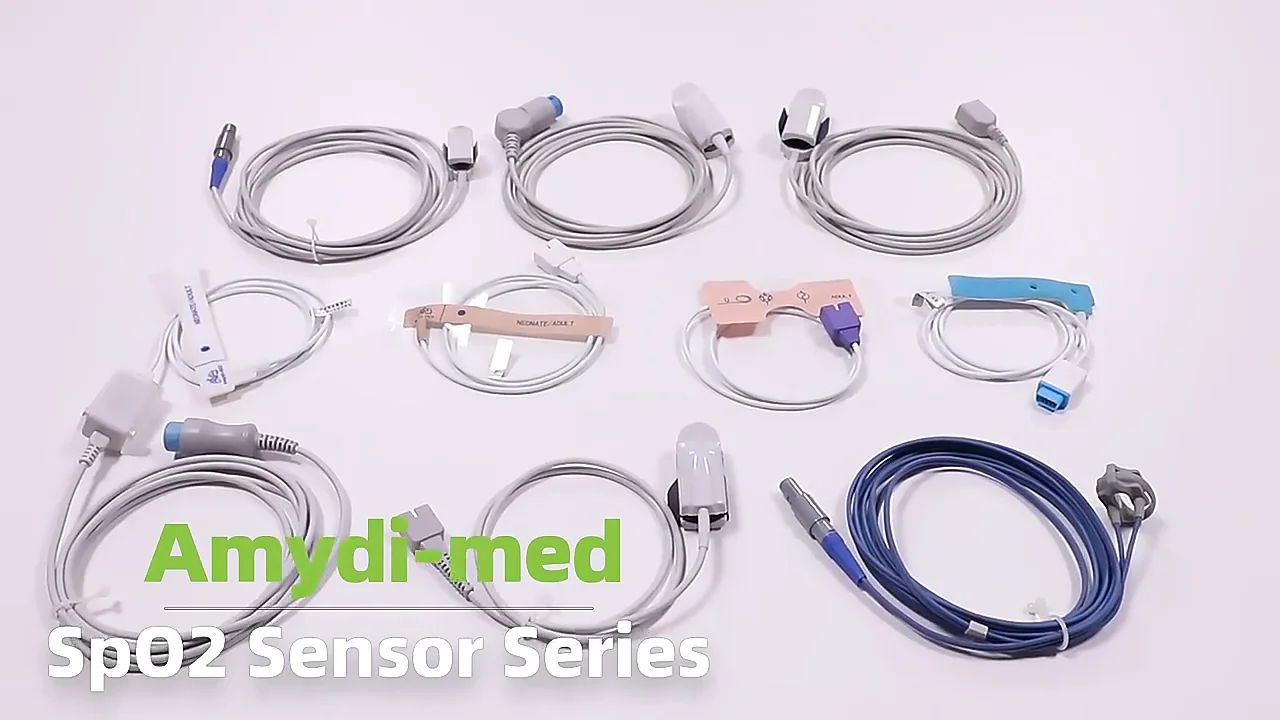 Amydi-med Spo2 Adaptor Cable Spo2 Probe Use Drager-siemens To ...