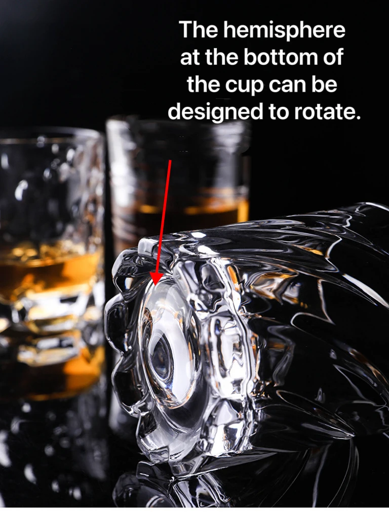 Free Sample Creative Rotating Decompression Tumbler