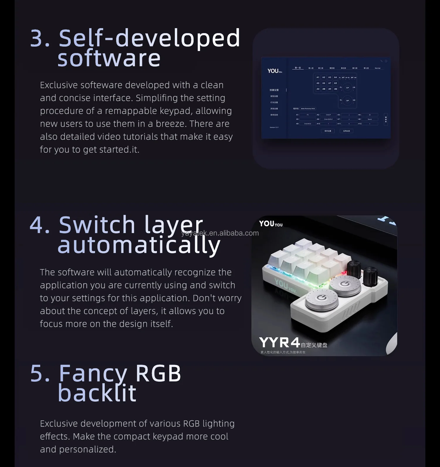 Designer Keyboard Mechanical Switches Mini Keypad for Photoshop ...