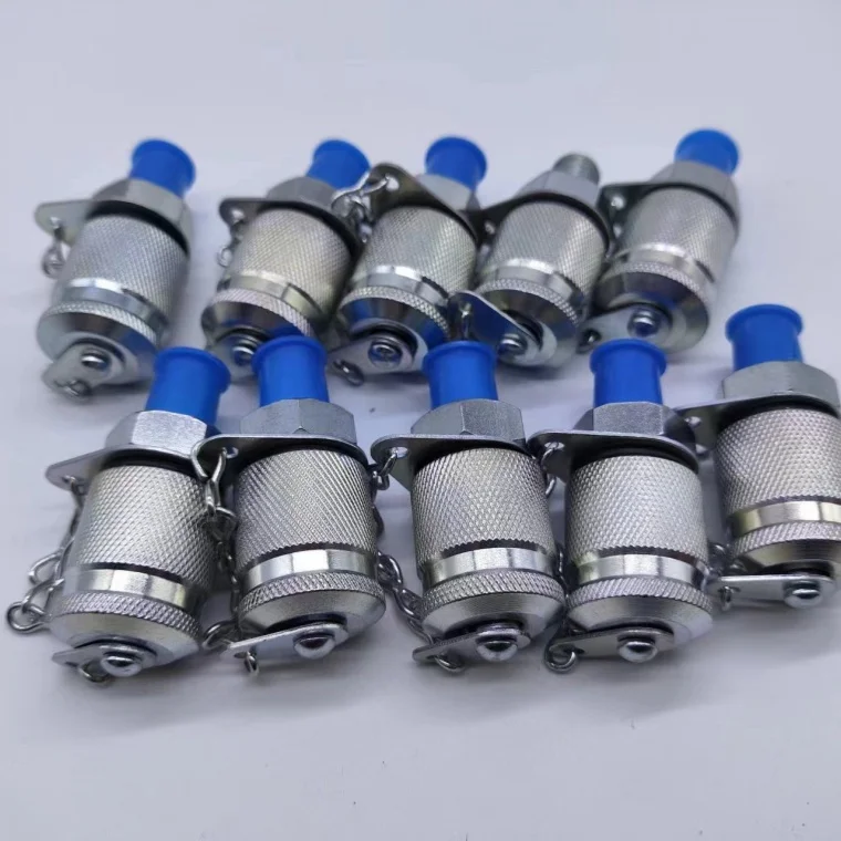 Customizable 1/2 Inch Hydraulic Test Fittings Pressure Test Fitting ...