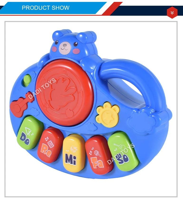 Educational Animal Keyboard Musical Instruments Piano Musical Toys Baby ...