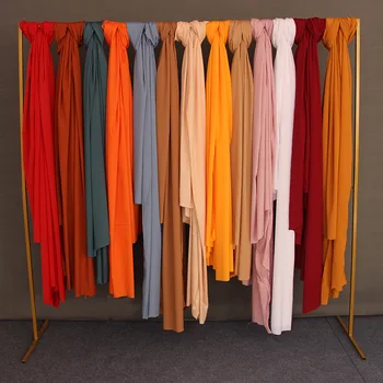 Wedding Arch Drapes Colors Sheer Backdrop Curtain Panel Chiffon Fabric ...