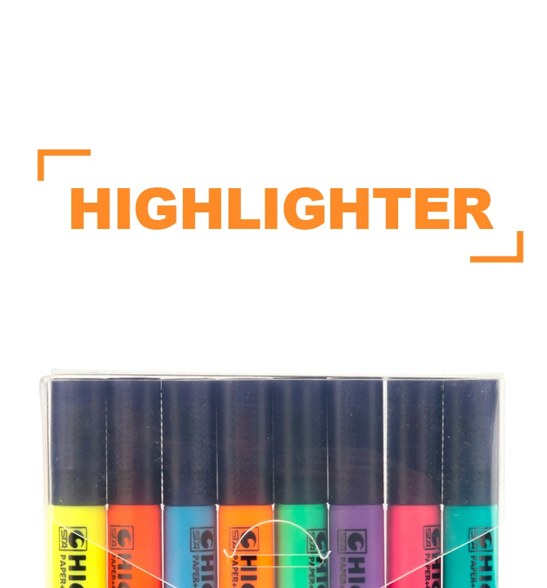 8-color Highlighter Set - Perfect for Daily Note-taking