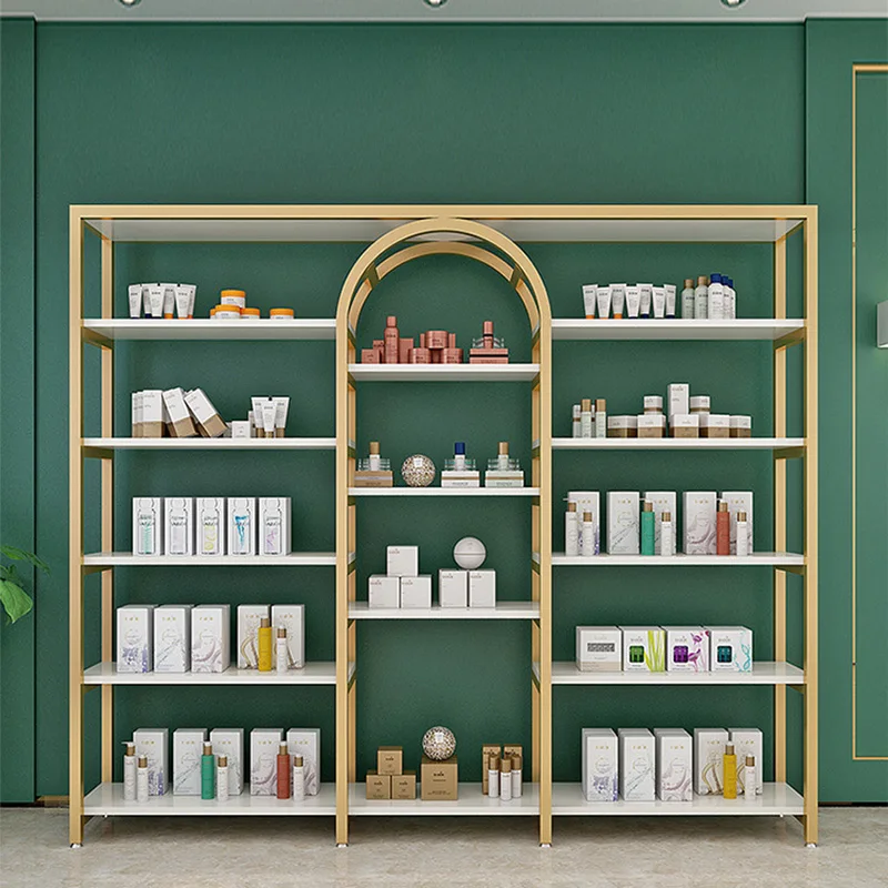 Wholesale Beauty Hair Salon Store Display Rack Furniture Design