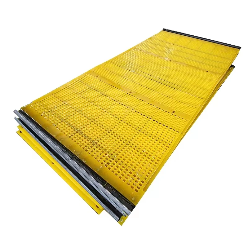 PU Screen Mesh Polyurethane PU Screen Mesh With Hook for Mine Vibrating ...