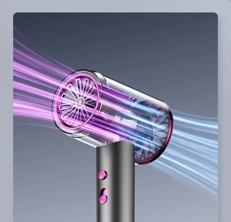 New Design Professional Salon Powerful Ionic Hair Dryer High Speed ...