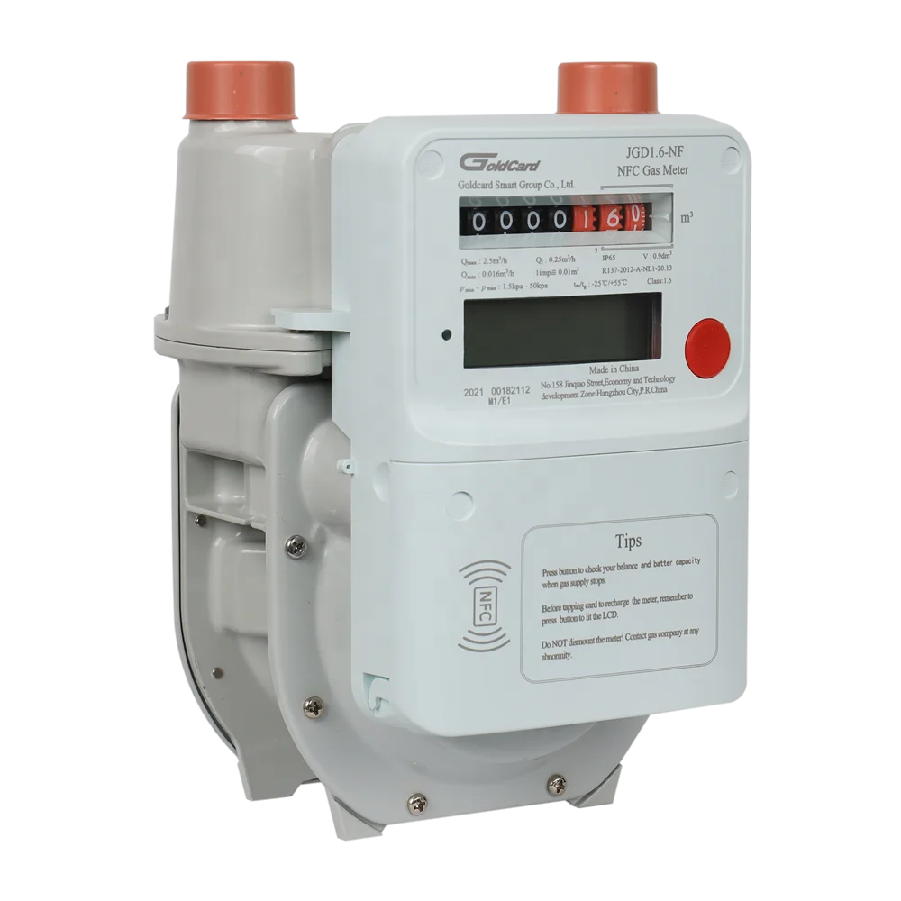 NFC Prepayment Gas Meter MID and OIML R137 Certified| Alibaba.com