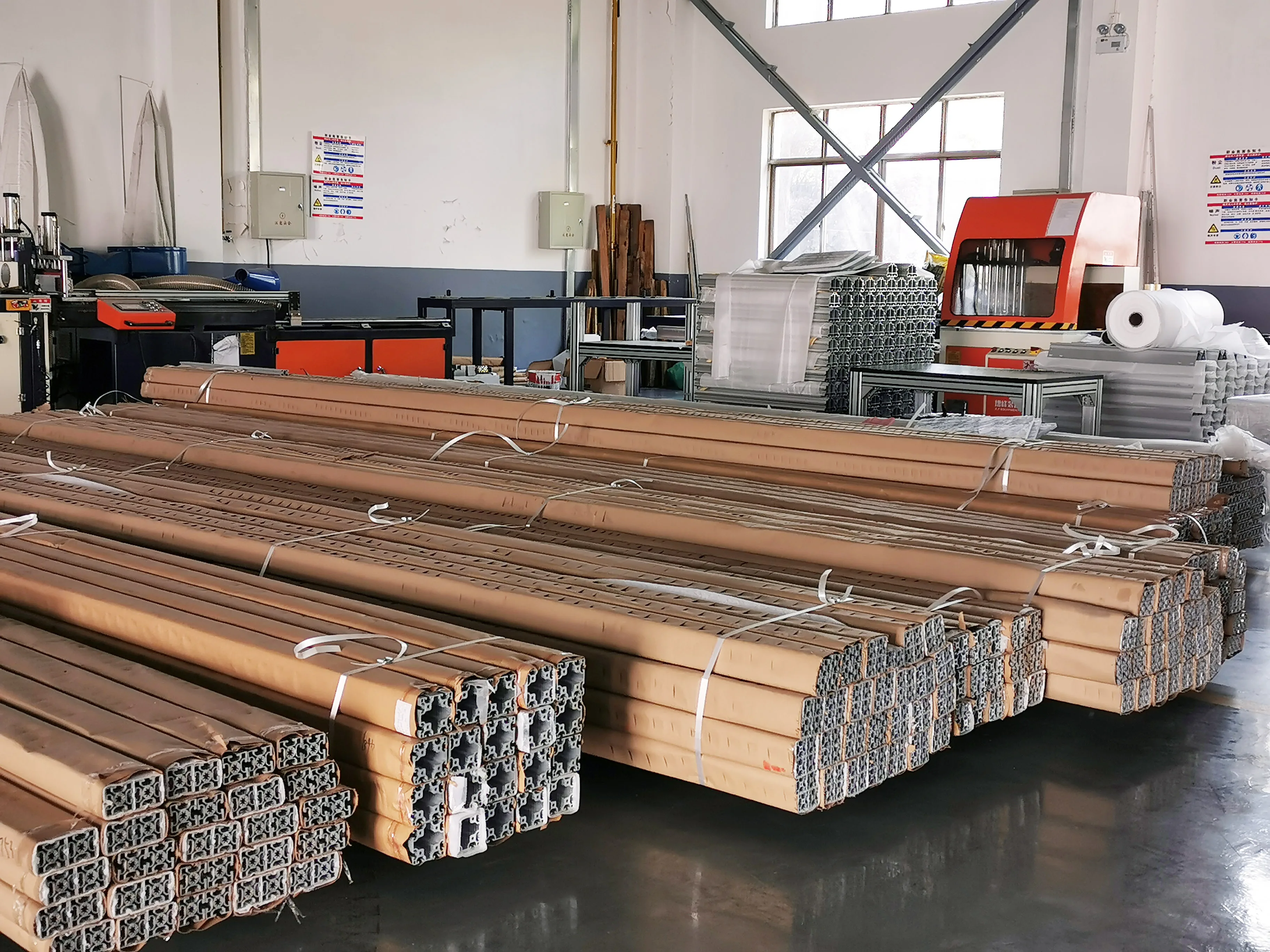 Aluminum Profile Rack Aluminium Extrusion 4040 4080 Aluminium Framework ...