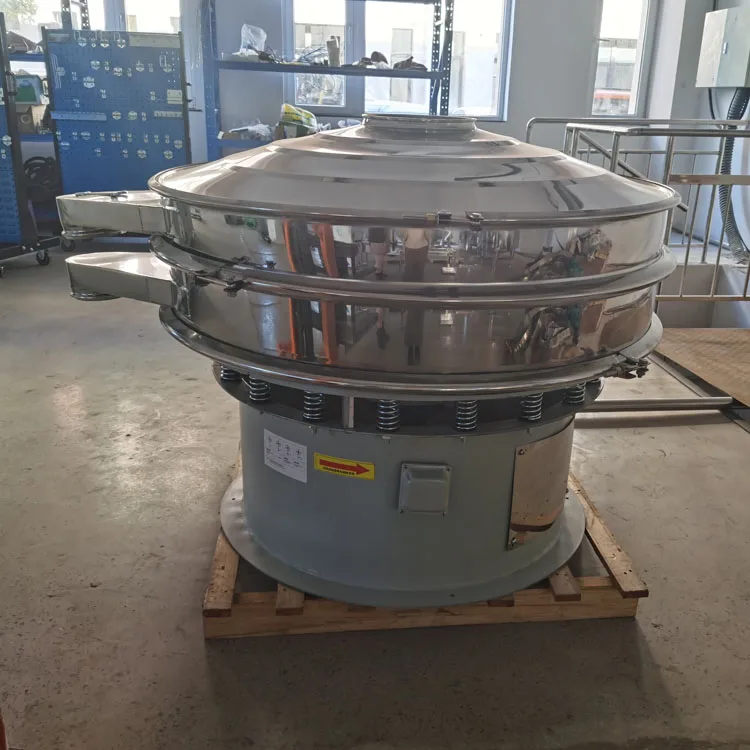 Supply Stainless Steel Double Deck Round Vibrating Screen Wholesale ...