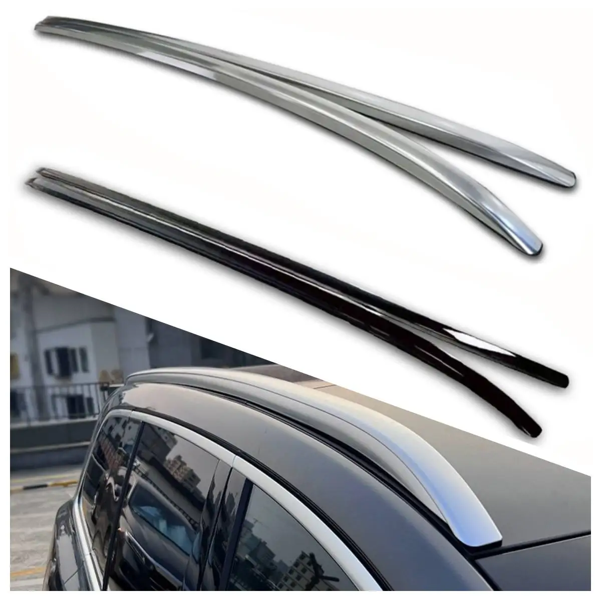 Manufactured Roof Rack Luggage Rack Side Rails Roof Rails For Leading ...