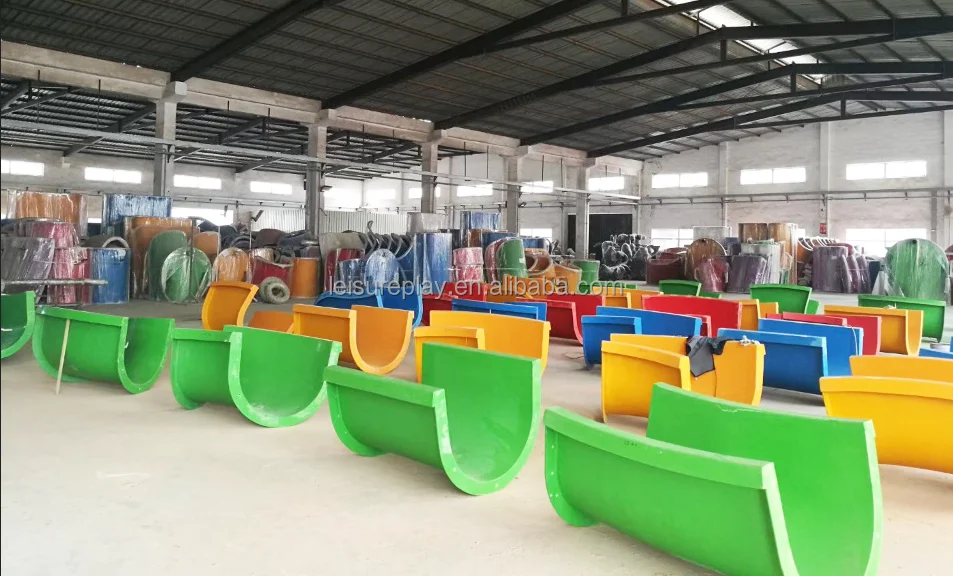 Fiberglass High Speed Water Park Slides for Kids & Adults