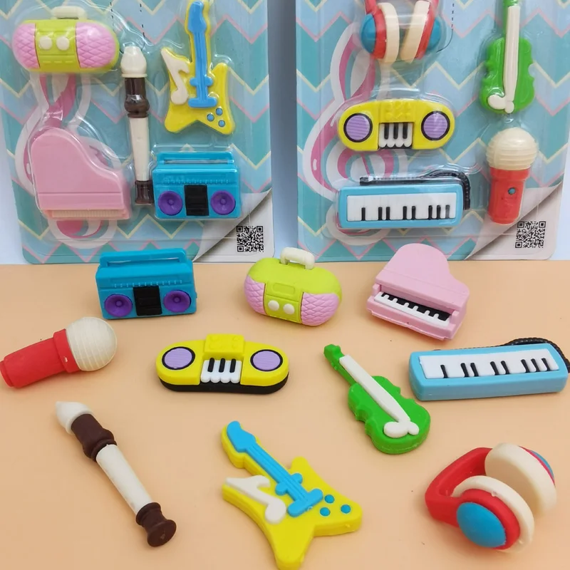 Soododo XDDD89 3D Musical Instrument Shaped Piano Pianoforte Rubber ...
