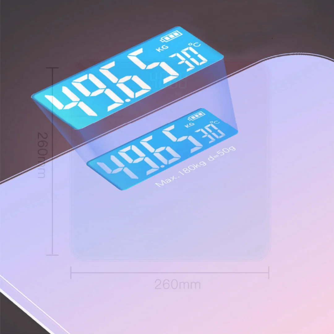 Jumon Bluetooth Smart Bathroom Scale For Body Weight Digital Body Fat ...