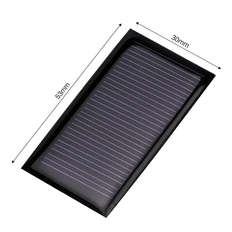 Mini High Efficiency Monocrystalline Smt Solar Panel Customized 0.1w To ...